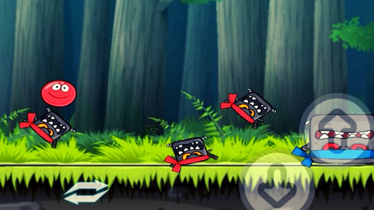 B Red Ball -Chapter 2 Level 11-15 , Boss Level 15 (Android, iOS) - YouTube