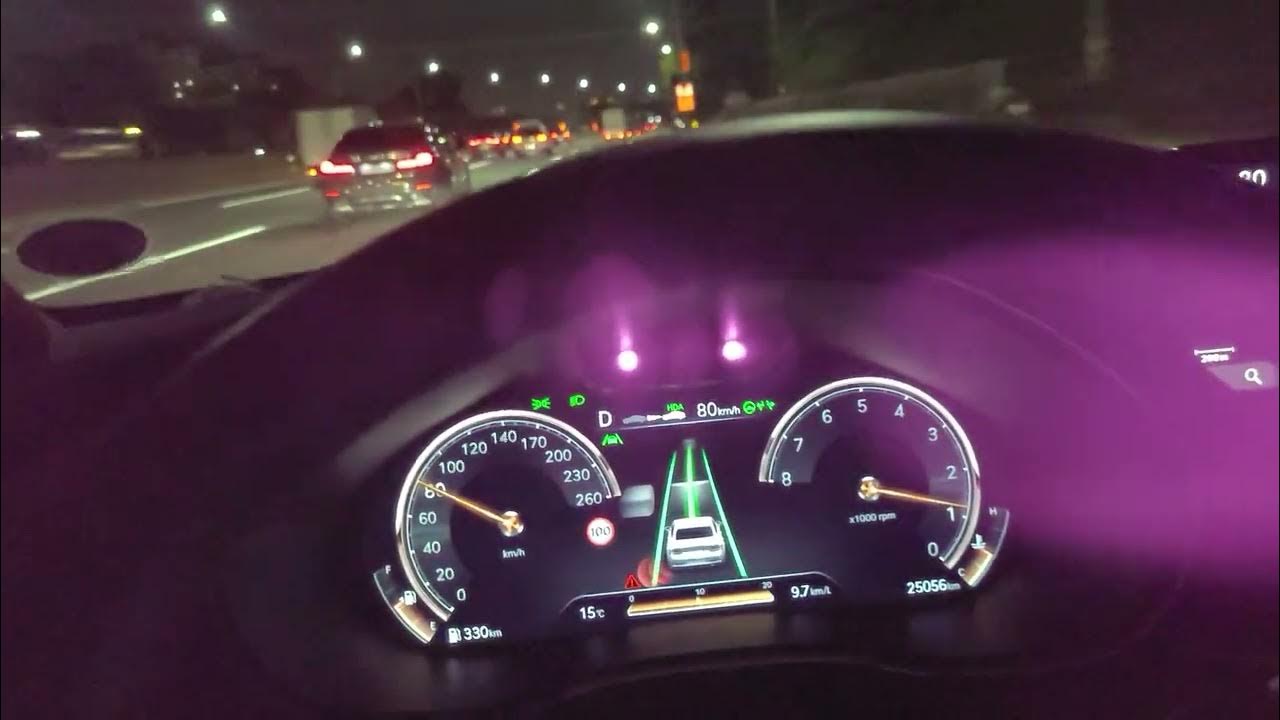 G80 RG3 HDA2 드라이빙 어시스턴트2 시공 - YouTube