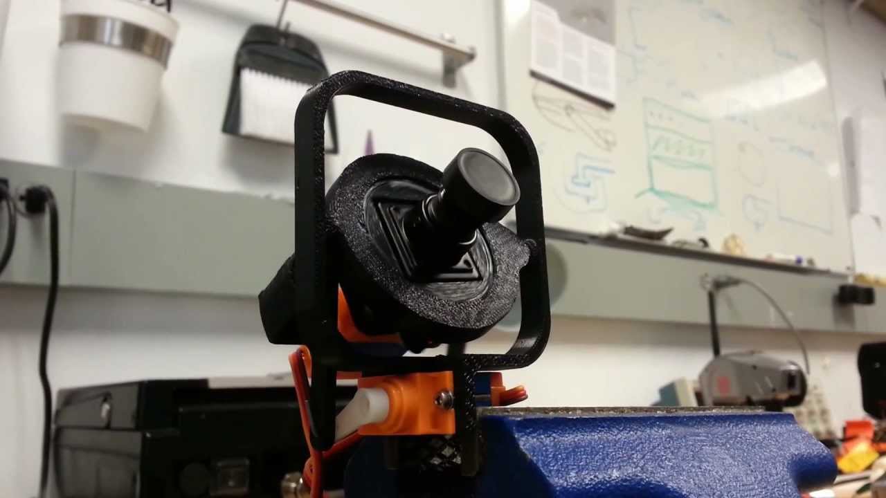 3D Printed Camera Gimbal Test 1 - YouTube