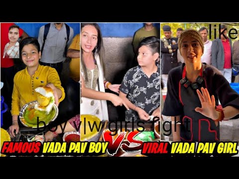 new vlogs famous bada Pau boy V \ S viral girl vada pau new vlogs 2024 viral Delhi king #badapau ...