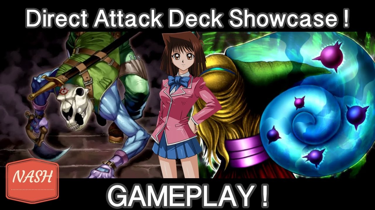 YuGiOh Duel Links Deck - Direct Attack Deck Showcase (Not OTK) - YouTube