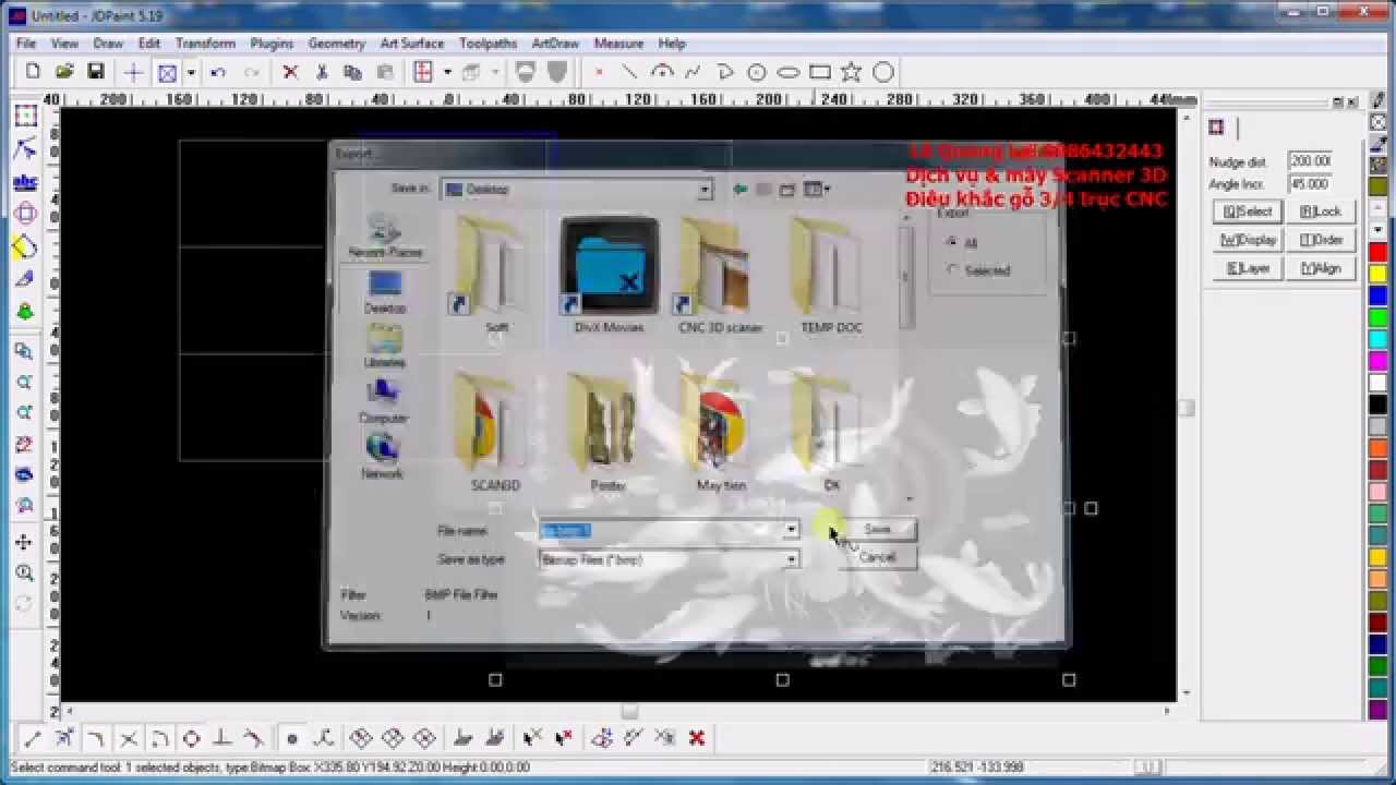 JDPaint Export ISG, to downgrade, to BMP - Hạ phiên bản JDP qua IGS ...