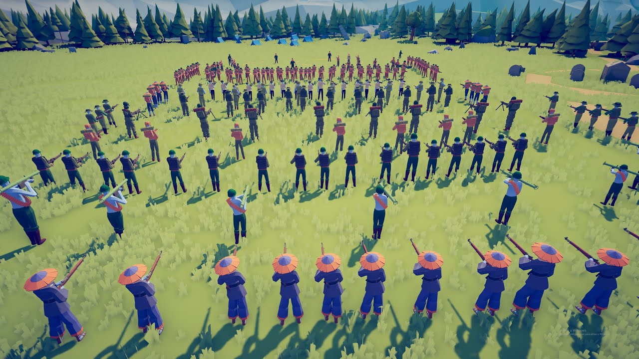 WAR ! Vietnam Army VS USA WW2 Army. Totally Accurate Battle Simulator ...