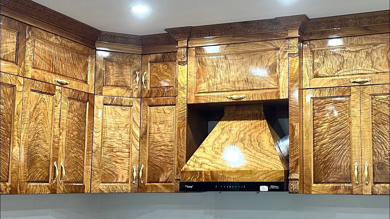 Amazing Woodworking// Installing Kitchen Cabinets costs $10,000 - YouTube
