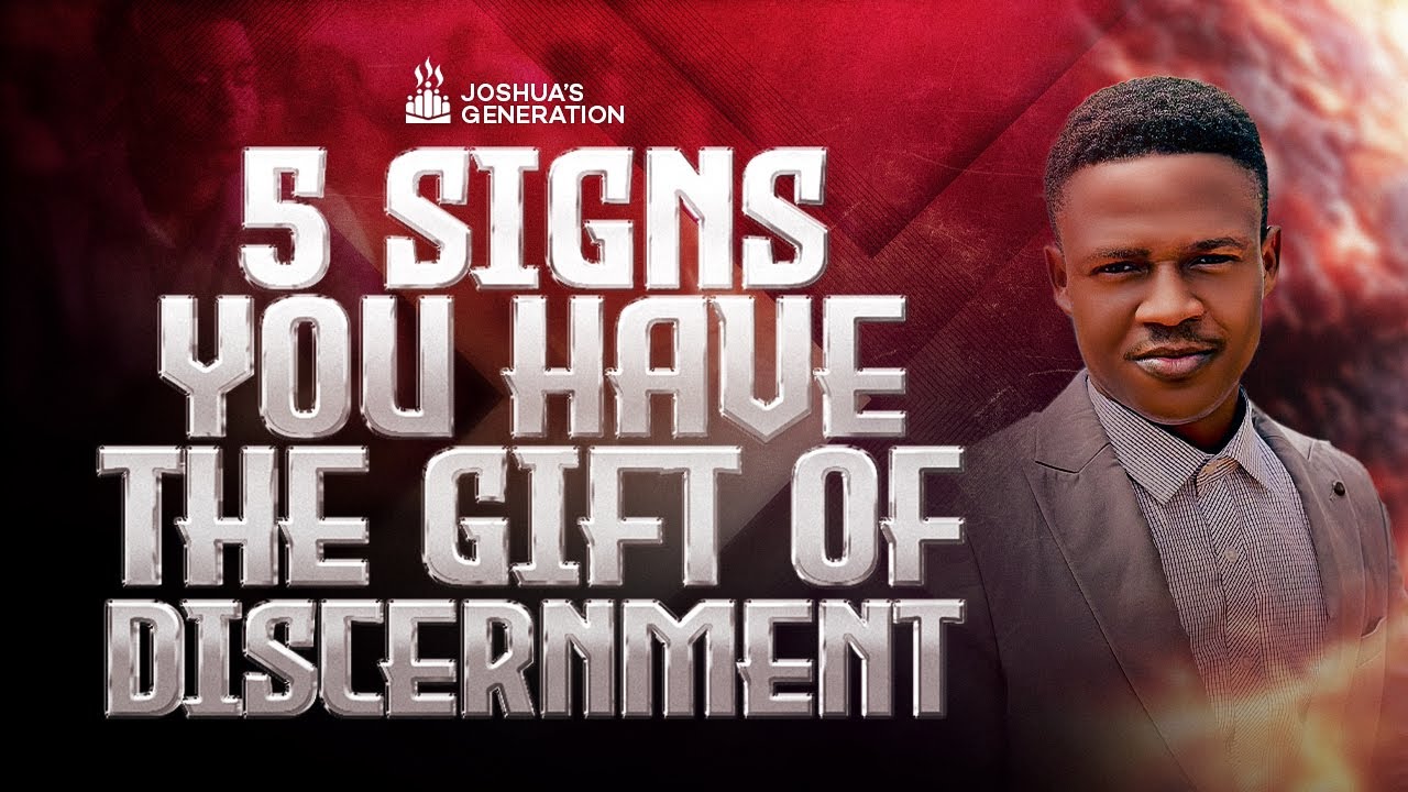 5 Signs You Have The GIFT OF DISCERNMENT Joshua Generation YouTube 5 Signs You Have The GIFT OF DISCERNMENT Joshua Generation YouTube