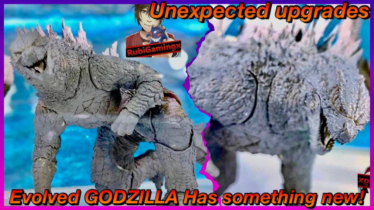Hiya Toys Godzilla Evolved Has New Features & accessories? New Godzilla ...