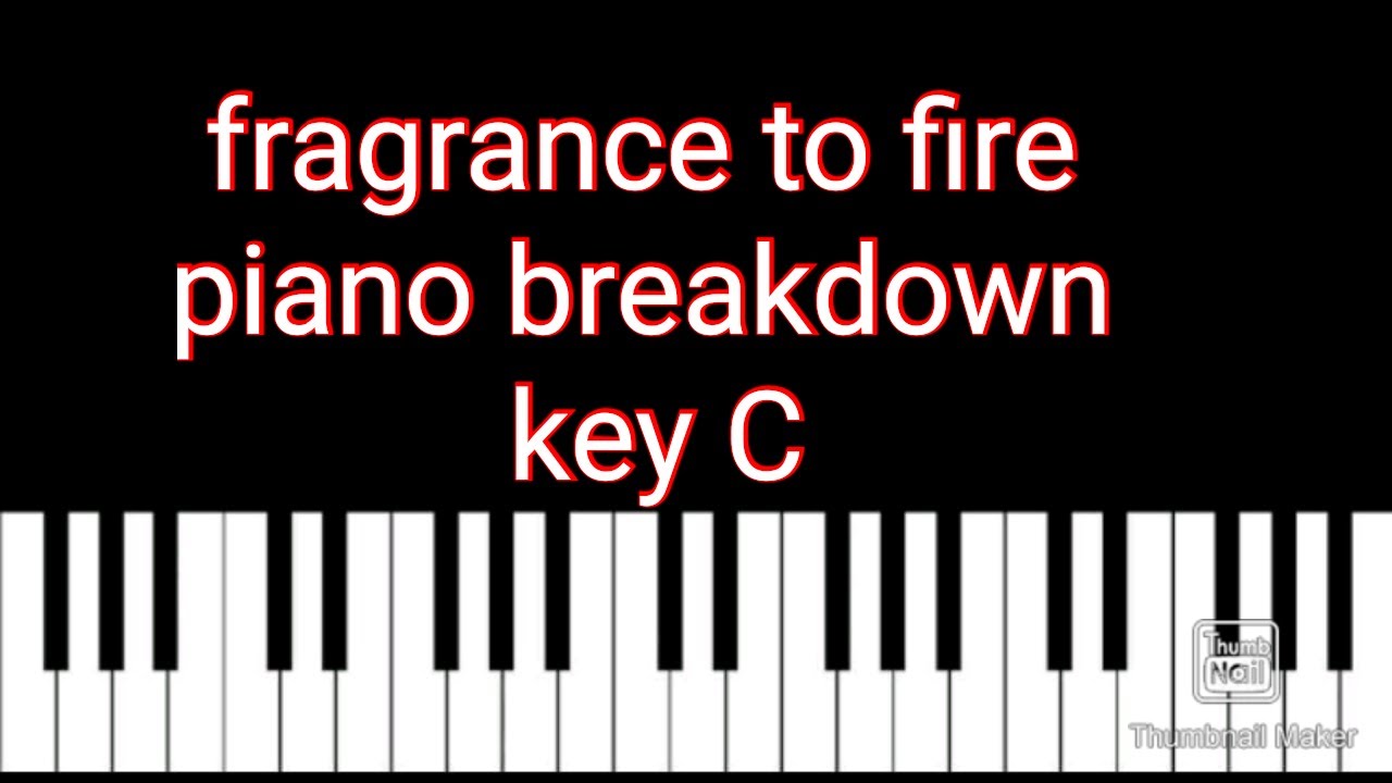 fragrance to fire -dunsi oyekan - piano chord tutorial Key C - YouTube