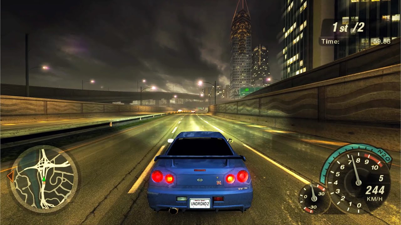 NFS Underground 2 - Outrun Races with Random Strangers #02 - YouTube