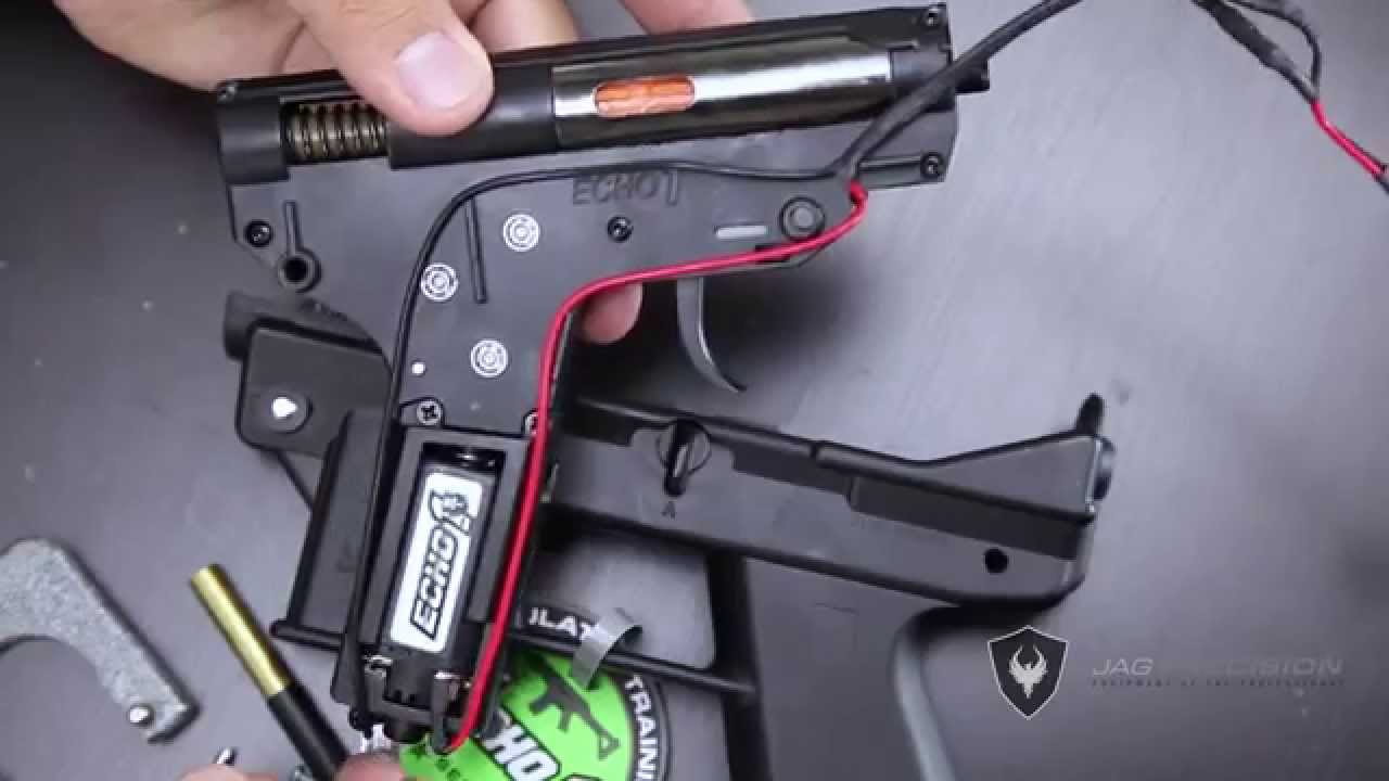 How to Disassemble the Echo1 GAT AEG Tutorial - YouTube