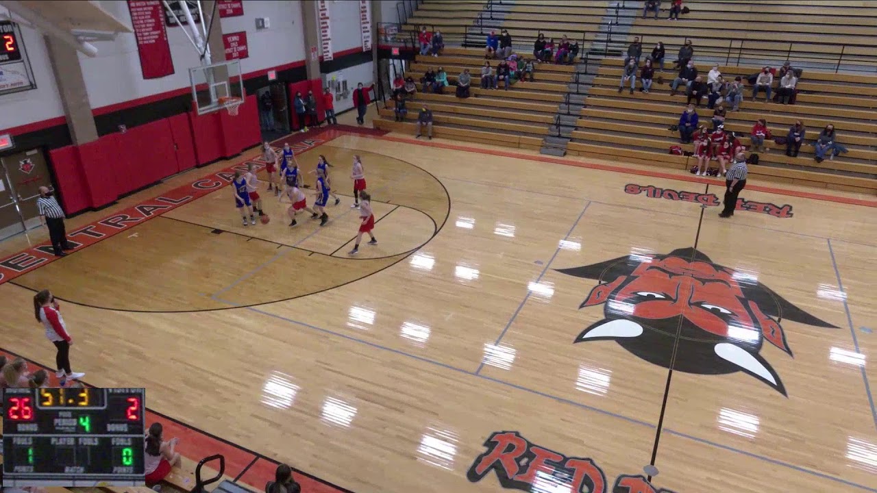 JH/8th Grade Girls Basketball v Chestnut Ridge - YouTube