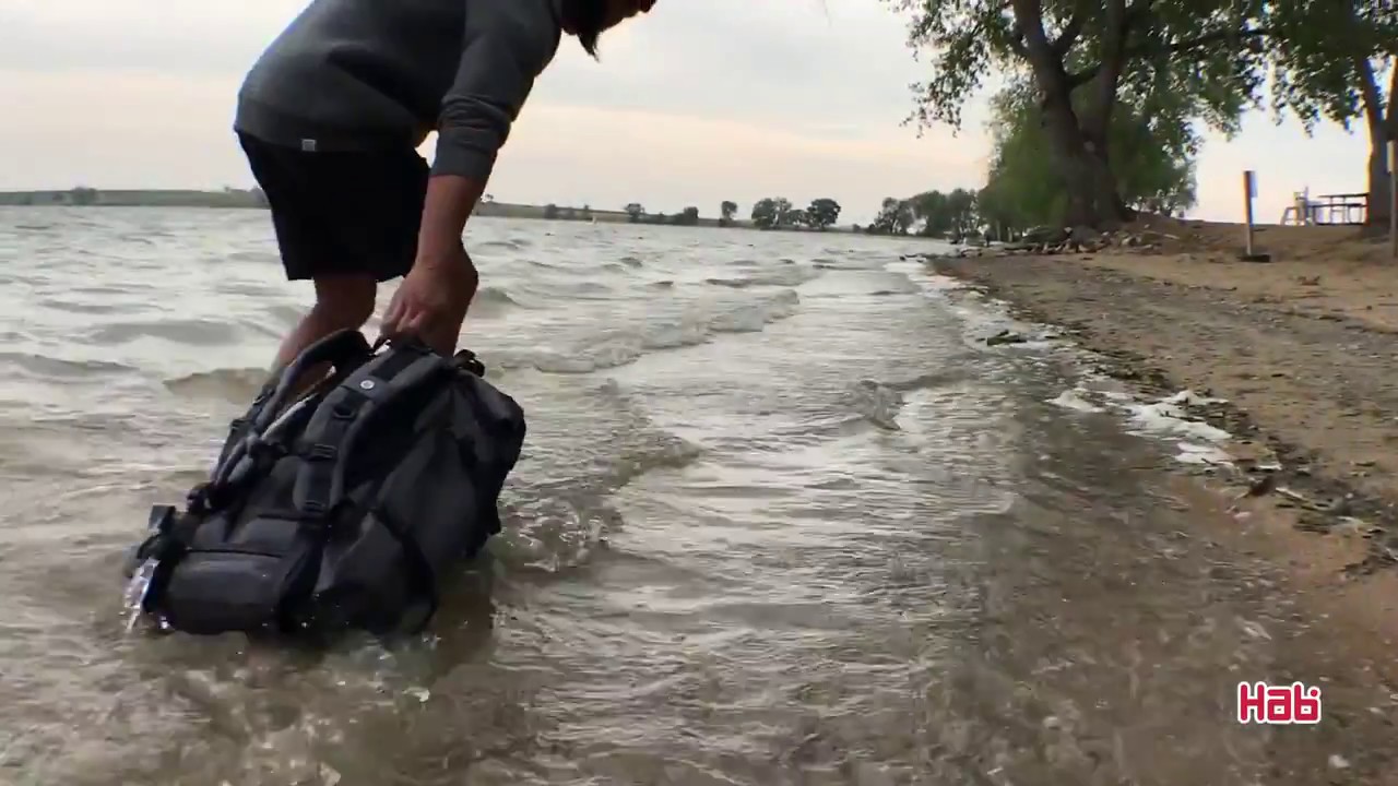 Hab Gear 365 Backpack Weather Proof - YouTube