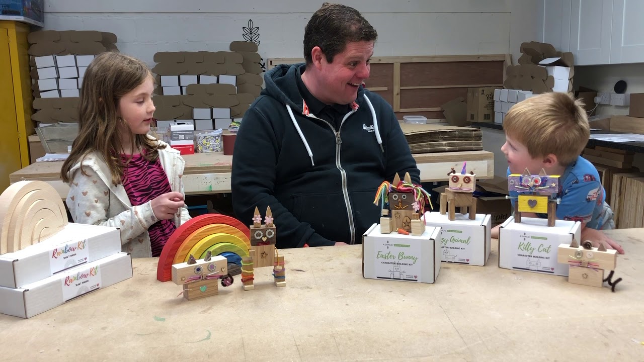 What do my kids think of our character building kits? - YouTube