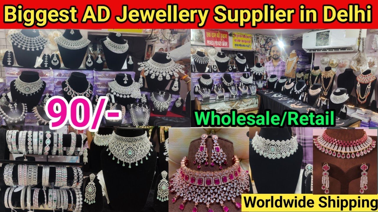 Latest Bridal AD Jewellery Collection 2023 | Most Premium Trending ...
