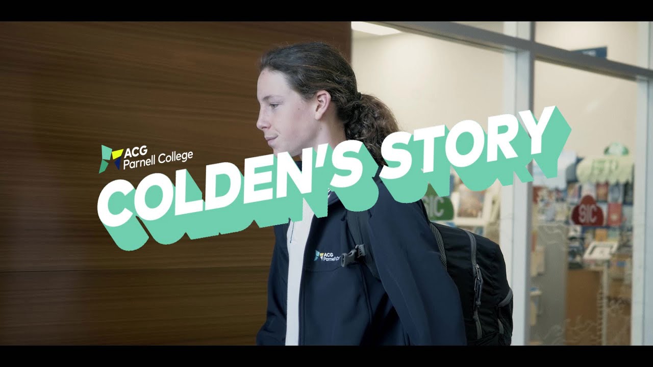 ACG Parnell College Colden's Story - YouTube