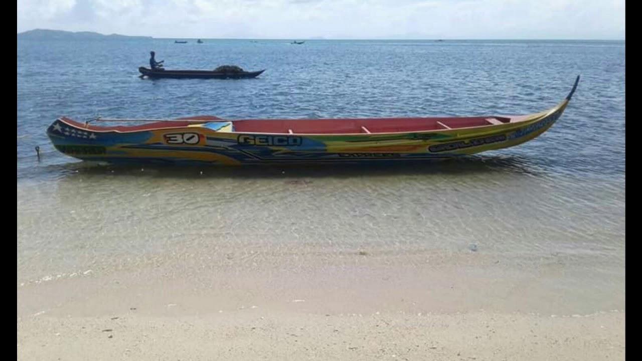 Pinoy nonoutrigger boat - Zamboanga class - YouTube