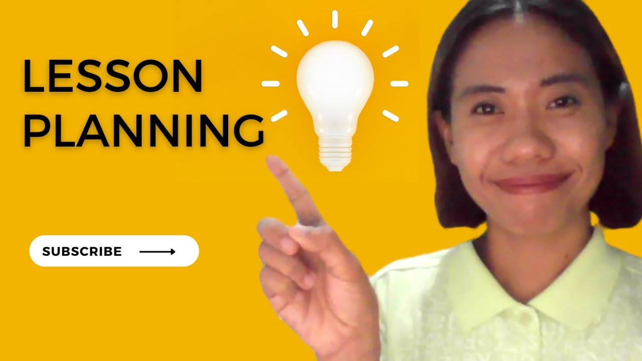 Lesson Planning - YouTube