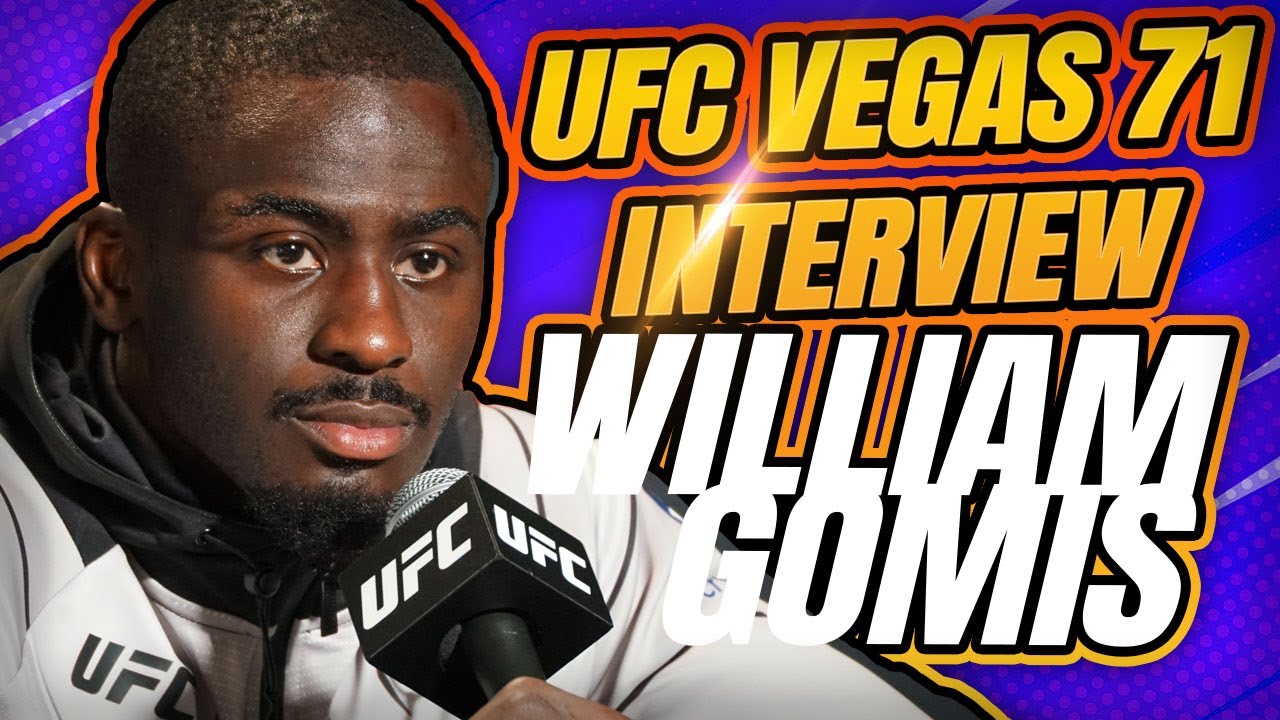 UFC Vegas 71: William Gomis full post-fight interview - YouTube