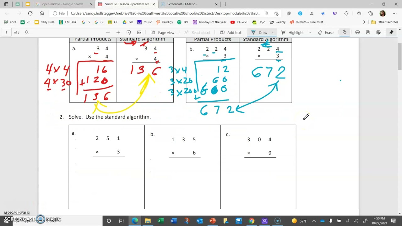 Module 3 Lesson 9 Problem Set - Youtube