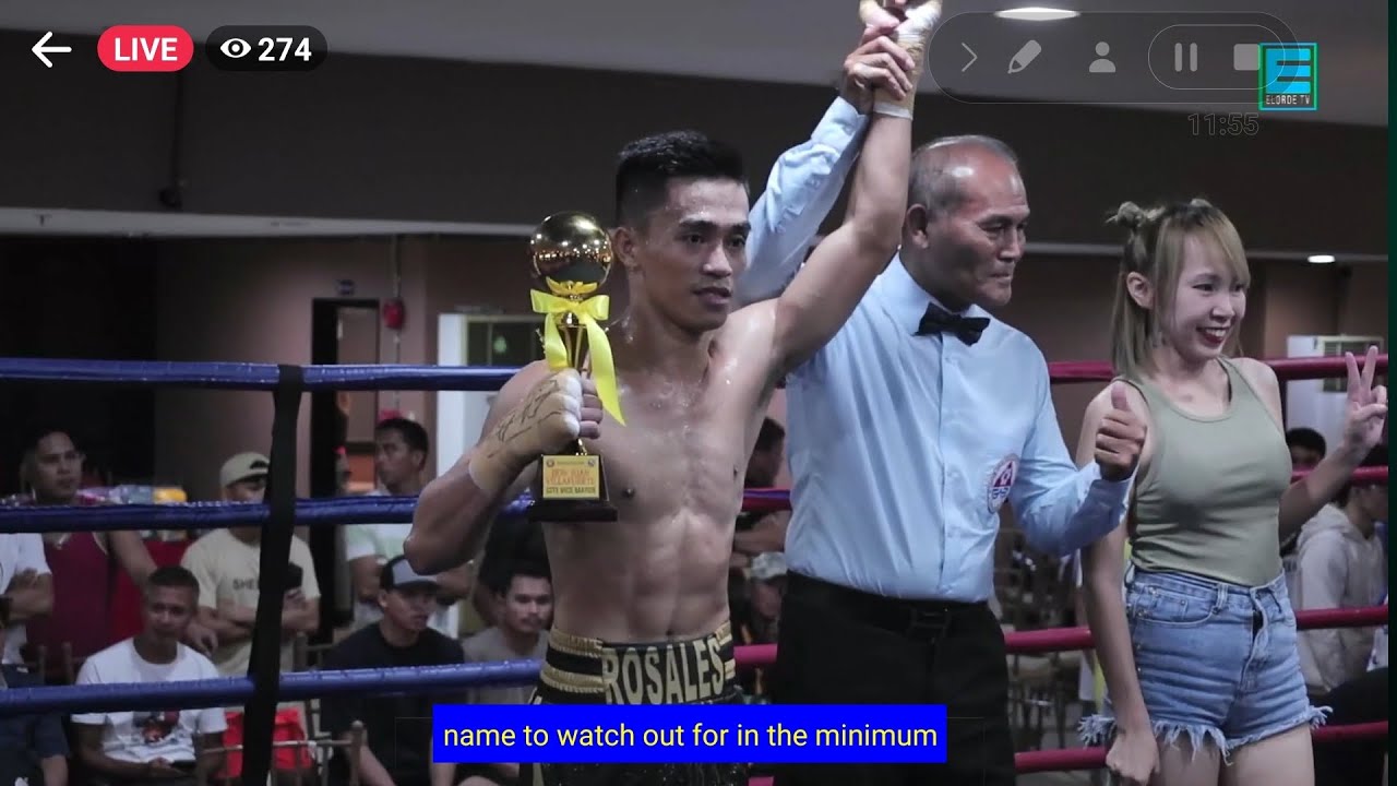 ELORDE BOXING FIGTHTS | WENLYN MASANGKAY ROSALES VS MALFRED MOJADAS ...