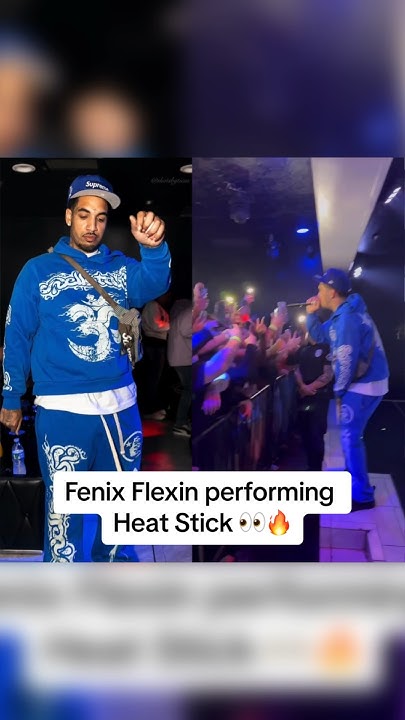 Fenix Flexin performing ‘Heat Stick’ at recent show 🔥 #shorts #fenixflexin #shorelinemafia - YouTube