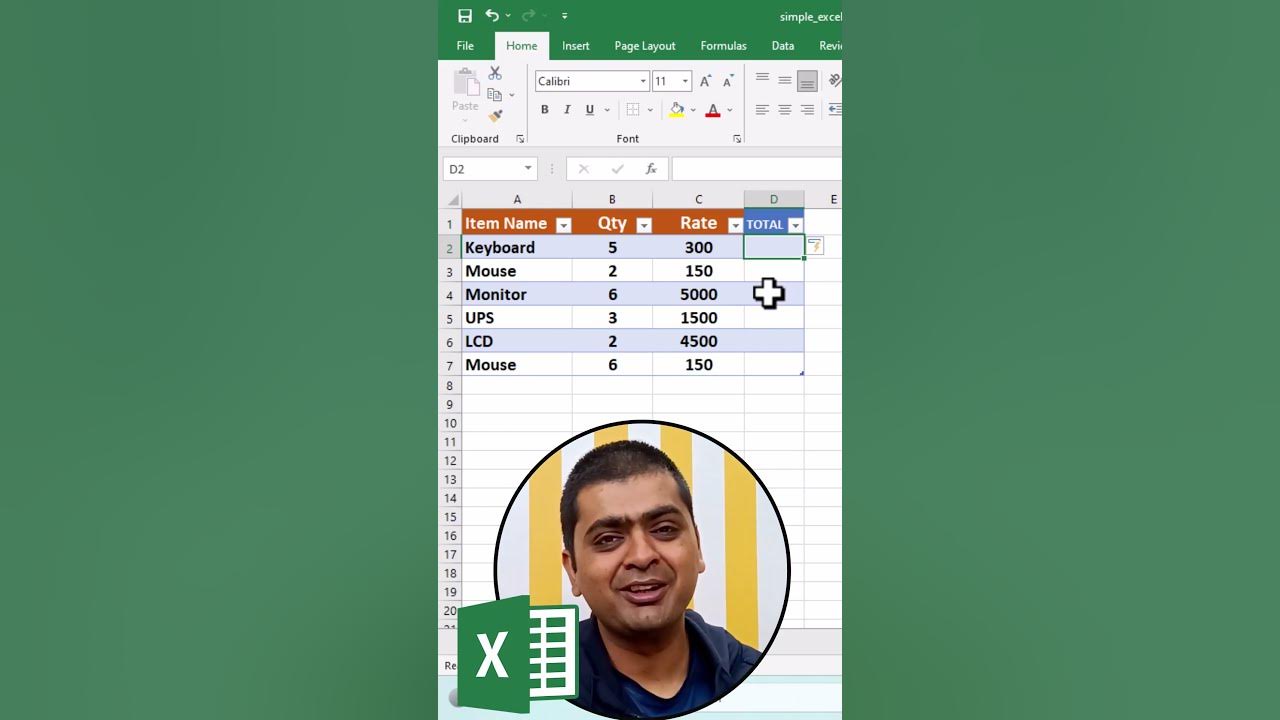 🔥ms Excel Tables Quick Tips 🔥shorts Youtube