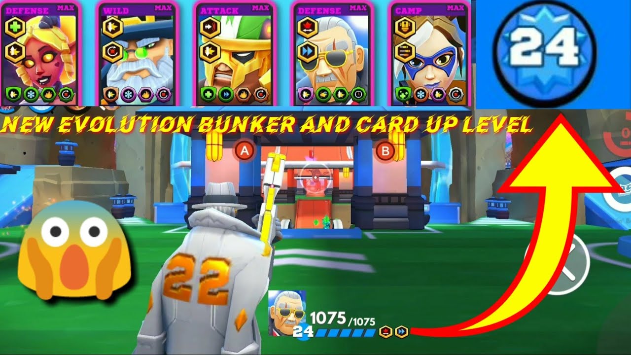 EVOLUTION FRAG V3 NEW BUNKER LEVEL UP 24 AND CARD LEVEL UP 24 FRAG PRO ...