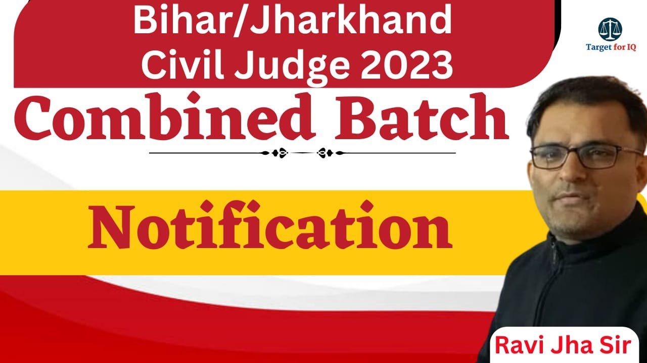 Bihar/Jharkhand Civil judge 2023-24 |upcoming|| Target for IQ || #bpsc ...