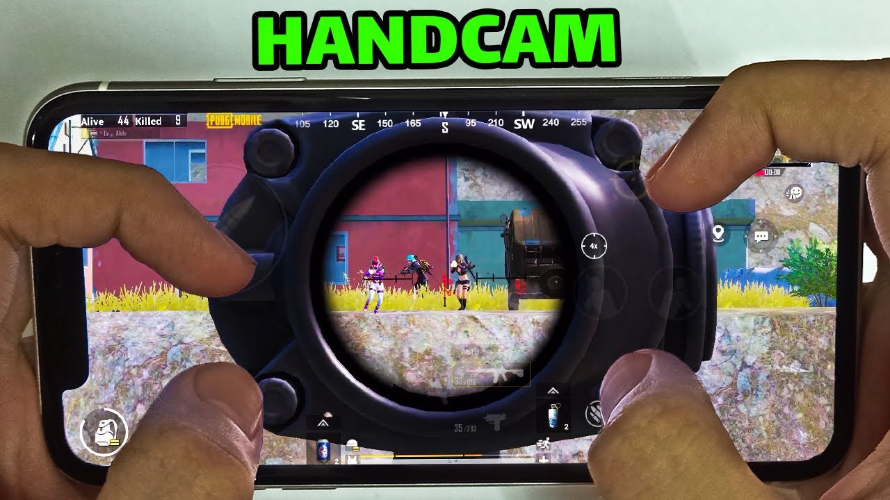 iphone 11 PUBG Mobile | HANDCAM 4 Finger + Full Gyro #16 - YouTube