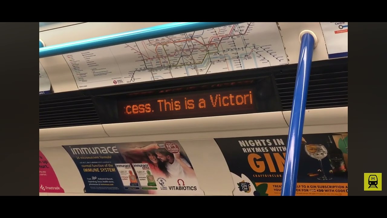 Victoria Line announcements: King's Cross St Pancras - YouTube
