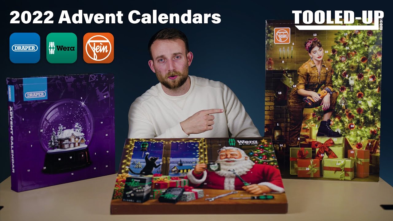 Wera vs Draper vs Fein - 2022 Christmas advent calendar (Which should ...