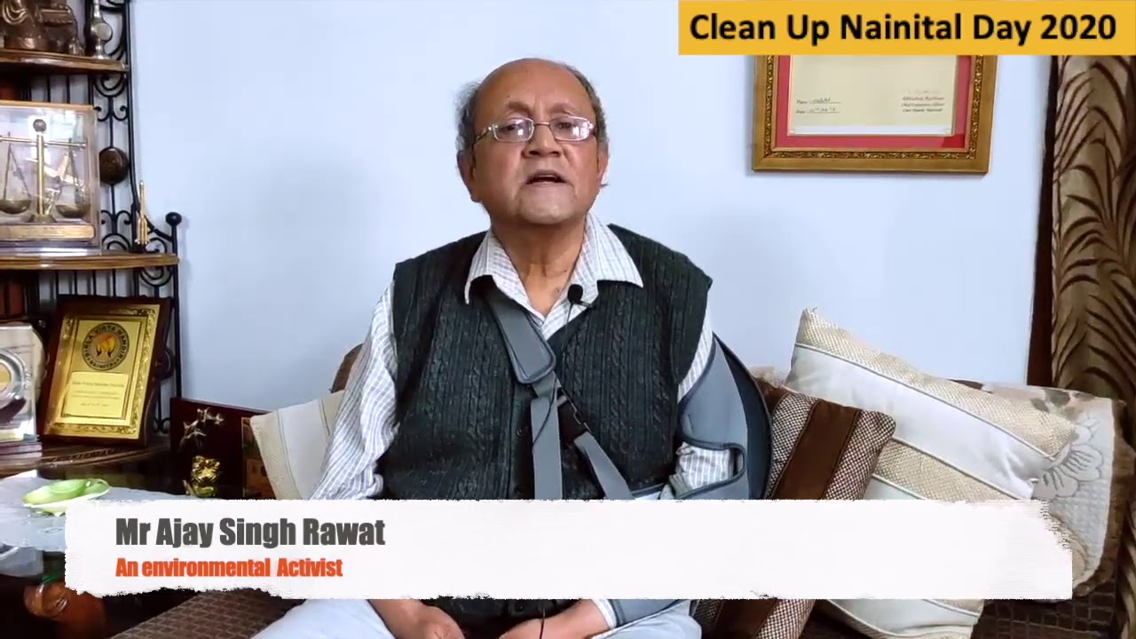 Professor Ajay Singh Rawat, is sharing the history of Nainital and his ...