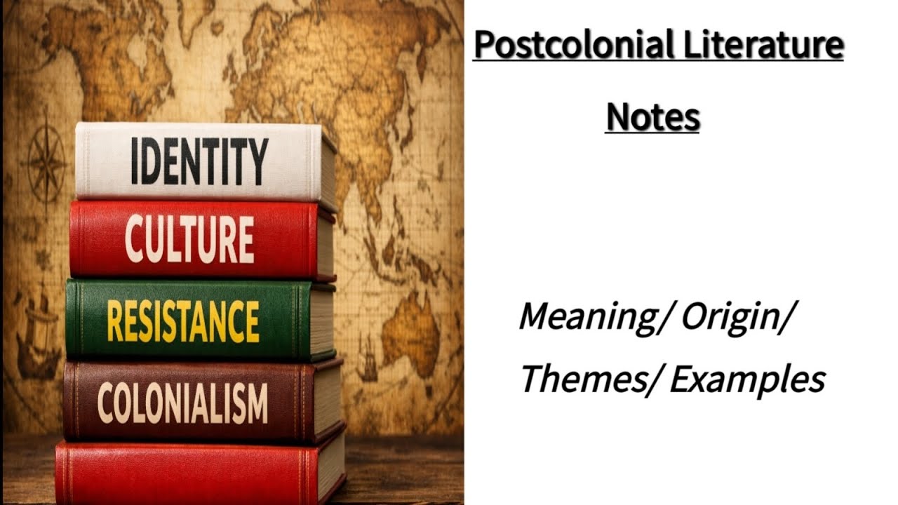 Postcolonial Literature Notes| Meaning, Origin, Themes, Examples| BA ...