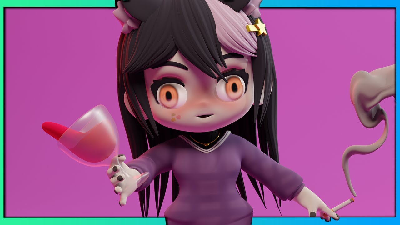 VTuber Tobs Speed Sculpt - 3D Art - YouTube