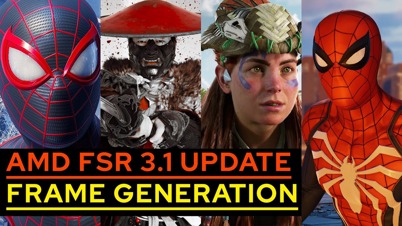AMD FSR 3.1 Official Update Tested | Native AA | Frame Generation - RTX ...