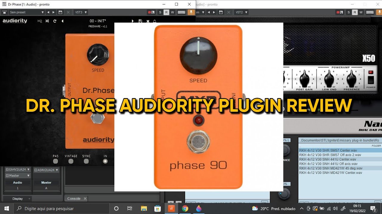 MXR PHASE 90 PLUGIN REVIEW - YouTube