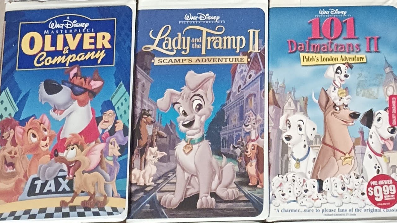My Disney Dog VHS Tape Collection - YouTube