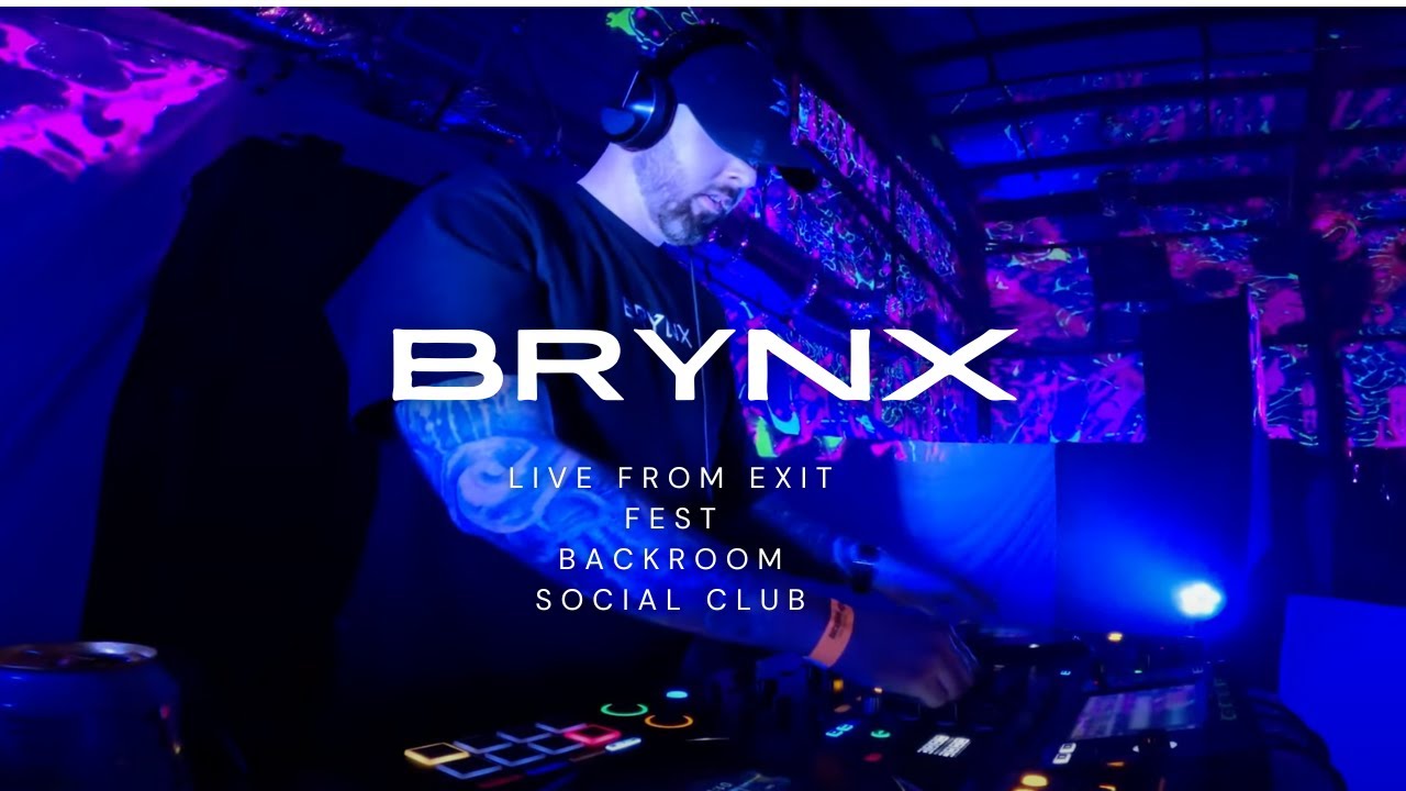 BRYNX Live from Exit fest at Backroom Social Club. 4k Full Live Set ...