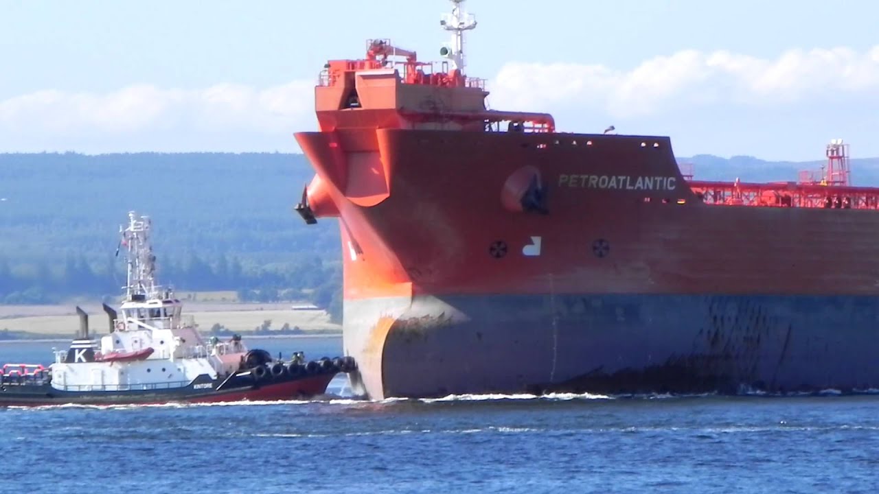 How to move an oil tanker - YouTube
