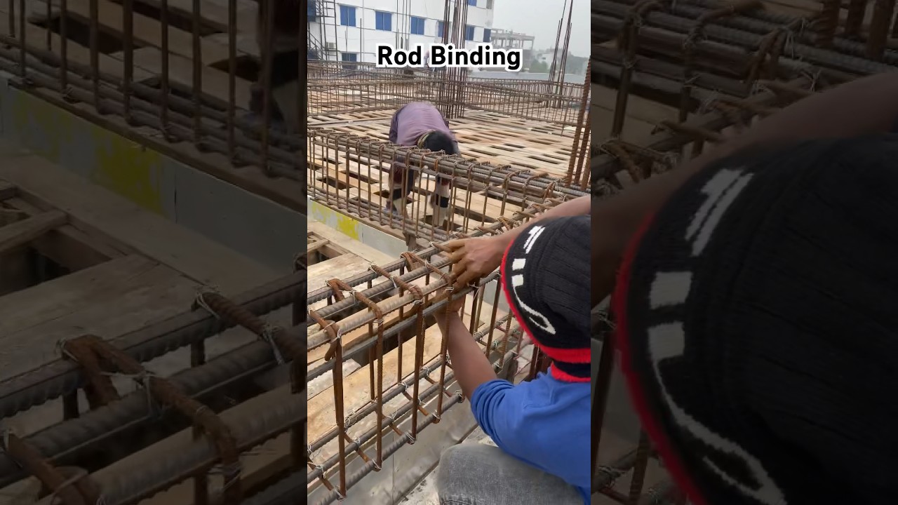 Rod Binding #construction #civil #diplomastudent #highland #building # ...