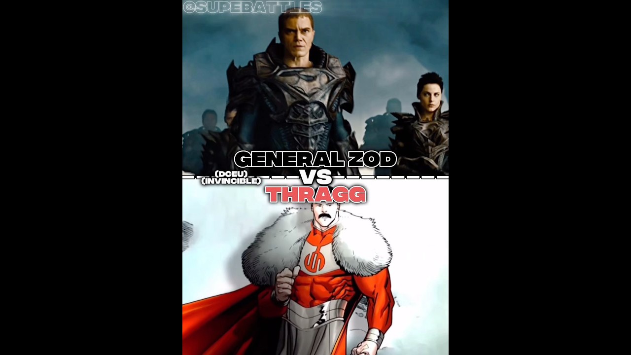 General Zod Vs Thragg #invincible #invinciblecomics #edit - YouTube