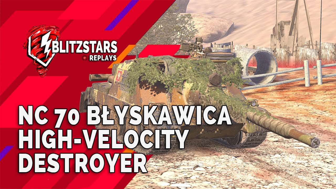 🇪🇺 NC 70 Błyskawica – High‑Velocity Destroyer | World of Tanks Blitz ...