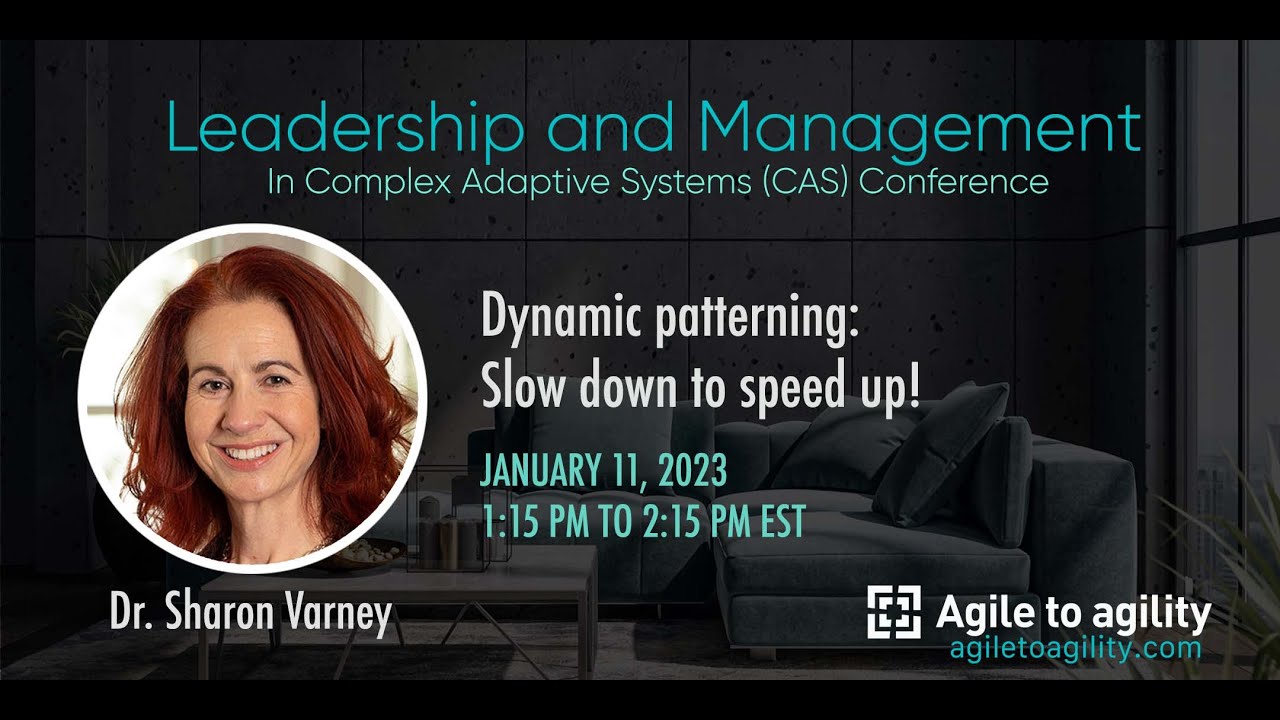 Dr. Sharon Varney - Dynamic patterning: Slow down to speed up! - YouTube