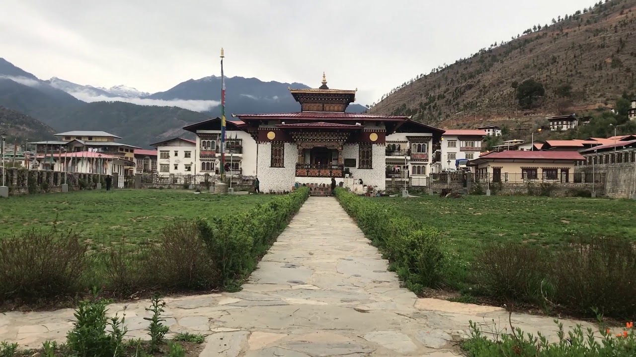 Thubten Droduelling: Changjiji Lhakhang Thimphu Bhutan - YouTube