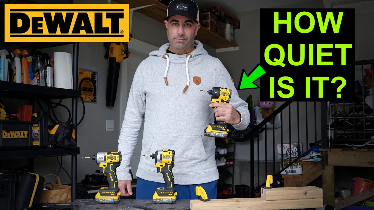 Dewalt Quiet Hydraulic Impact Driver DCF870 How Quiet is it? - YouTube