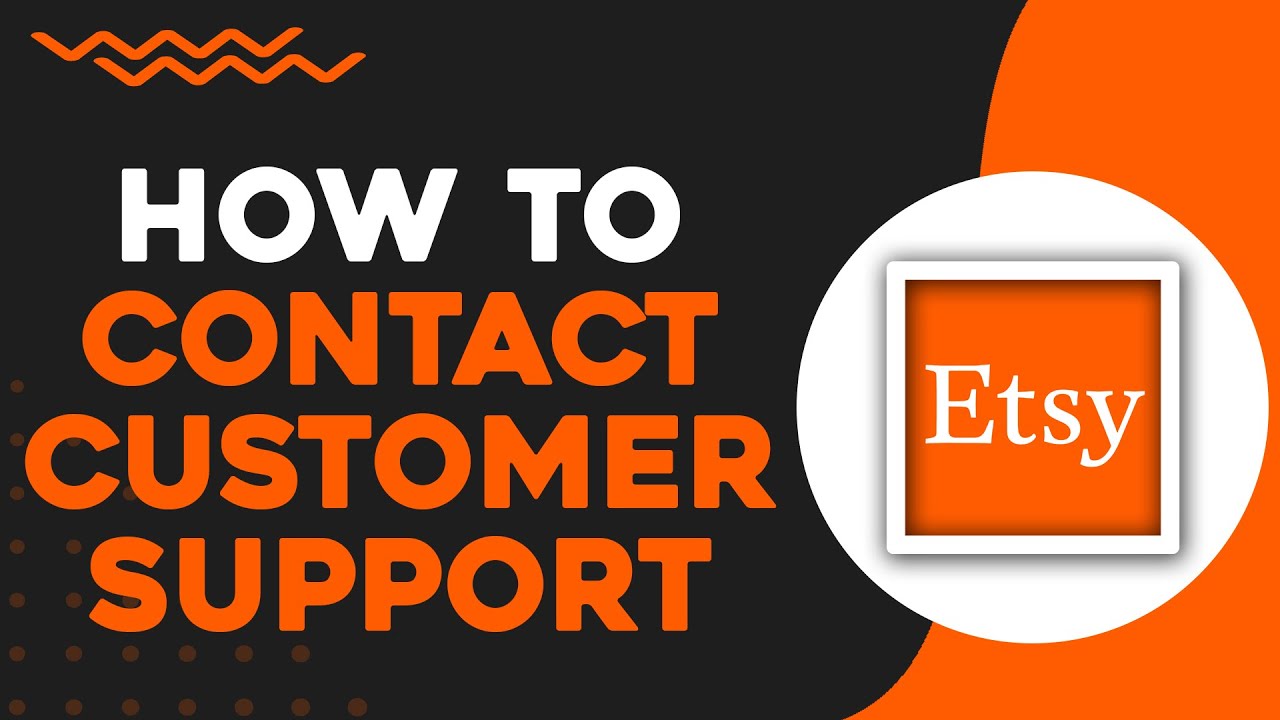 How To Contact Customer Support on Etsy (Easiest Way) - YouTube