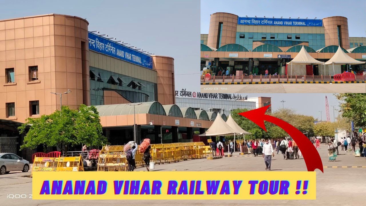 anand vihar railway station,anand vihar station,anand vihar terminal ...