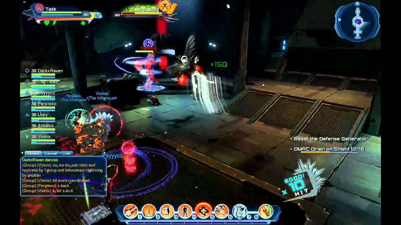 DC Universe Online - Batcave Outer Cavern - Final Boss - Robin/Huntress ...