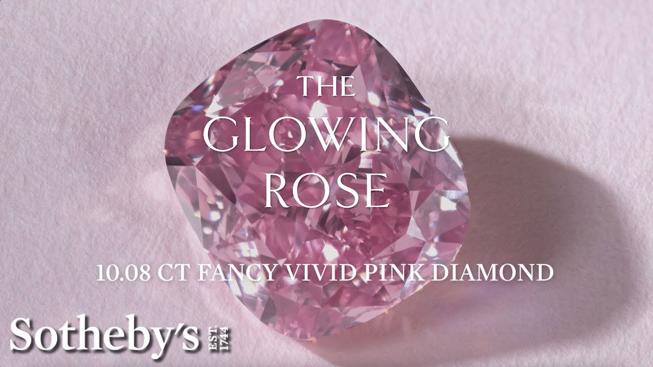 From Earth to Elegance: The Story of The Glowing Rose Diamond | Sotheby ...