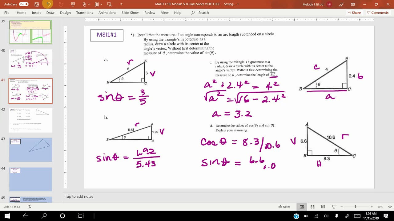 Cofunction Identities - YouTube