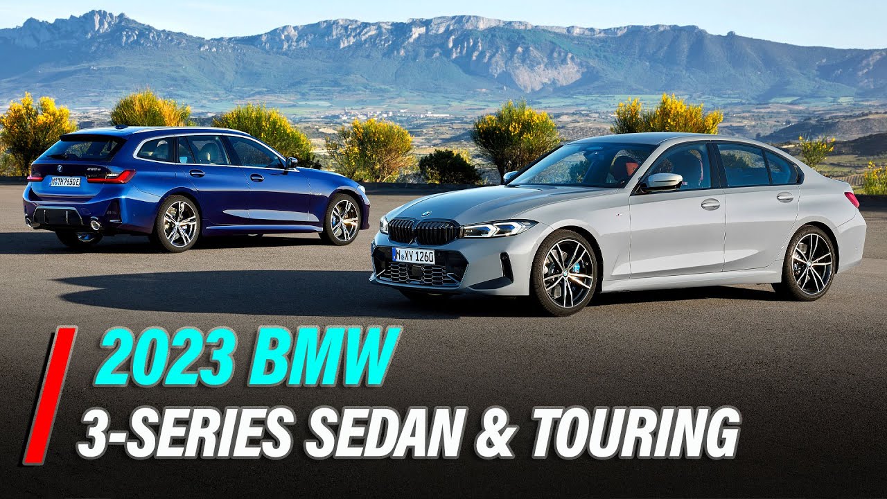 First Look: 2023 BMW 3 Series Sedan And Touring Facelift - YouTube